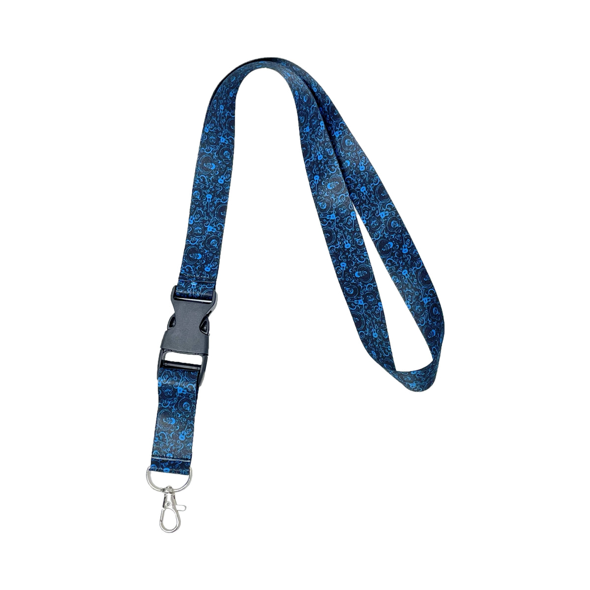 Lanyard Disney Collage azul – By Mexico artículos diseño mexicanos