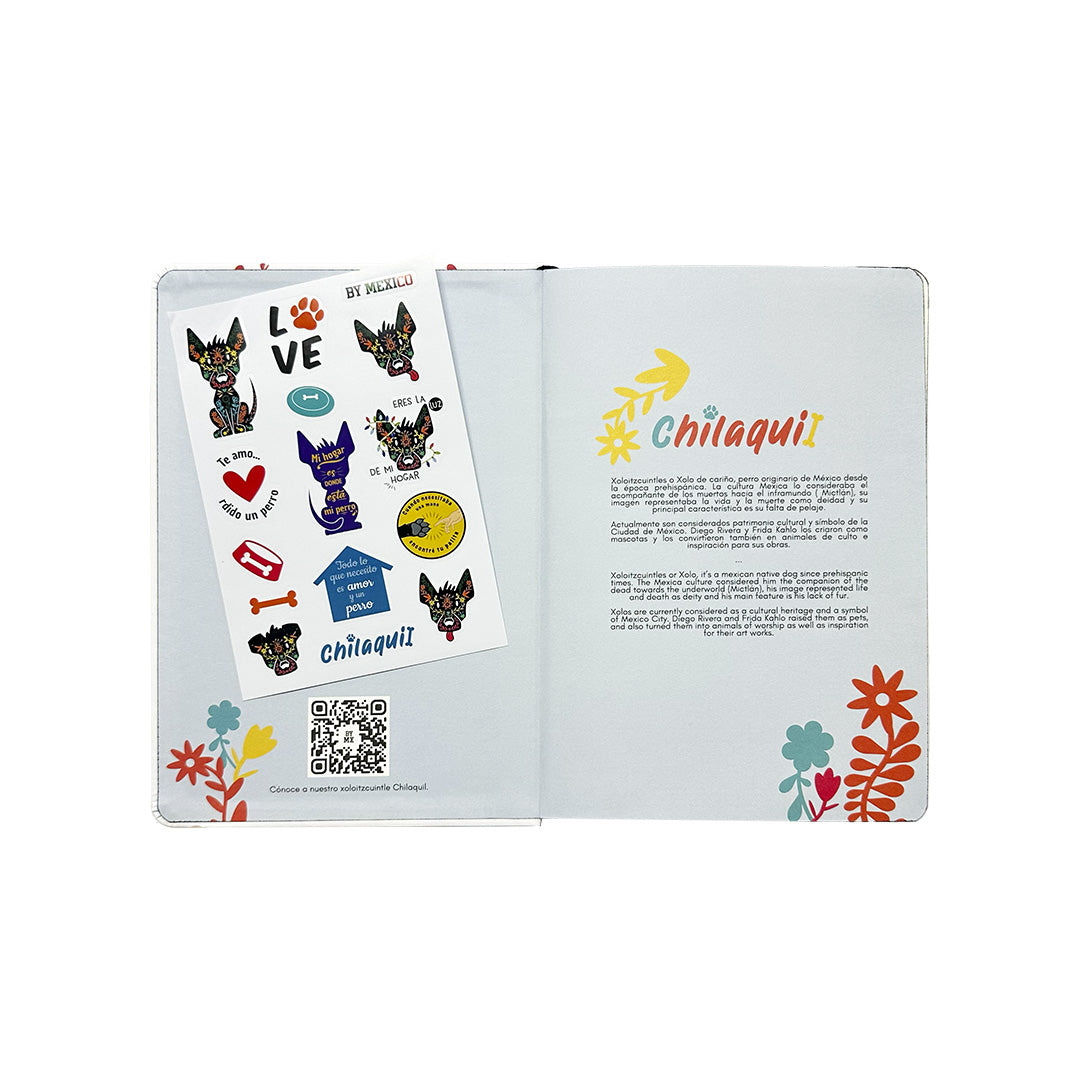 Libreta Chilaquil Xolo Flores By Mexico – By Mexico artículos diseño ...